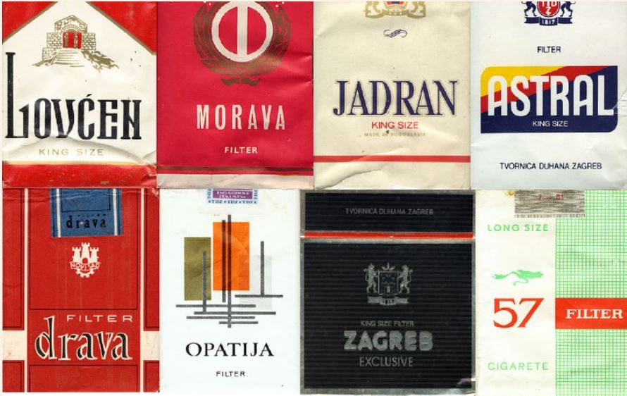 Jedan (nostalgičan) pregled nekih od najpoznatijih cigareta u Jugoslaviji